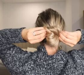 5 Super Cute and Easy Low Messy Bun Hairstyles | Upstyle