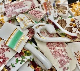 How to Make Ceramic Brooch From Old Crockery | Upstyle