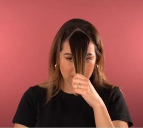 Easy DIY Hair Tutorial: How to Cut Curtain Bangs with a Razor | Upstyle