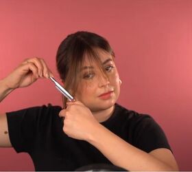 Easy DIY Hair Tutorial: How to Cut Curtain Bangs with a Razor | Upstyle