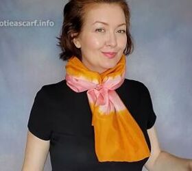3 Fun Ways to Tie an Oblong Scarf | Upstyle