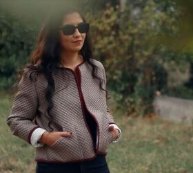 How to DIY a Sleek Quilted Jacket | Upstyle
