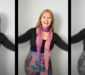 Fun and Super Easy Ways to Wear a Vintage Scarf | Upstyle