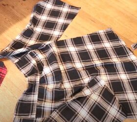 How to Upcycle Flannels Into a Super Cute New Shirt and Dress | Upstyle