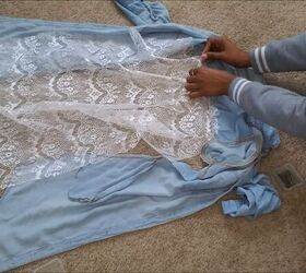 How to DIY a Super Pretty Lace Back Shirt | Upstyle