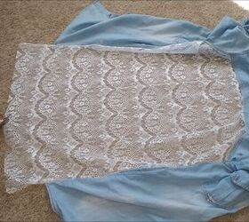 How to DIY a Super Pretty Lace Back Shirt | Upstyle