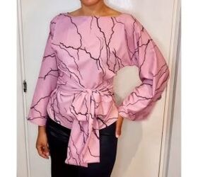 How to Sew a Super Easy and Beautiful Blouse Without a Pattern | Upstyle