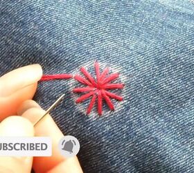 Save Your Favorite Jeans With This Easy Embroidery Hole Repair Hack ...