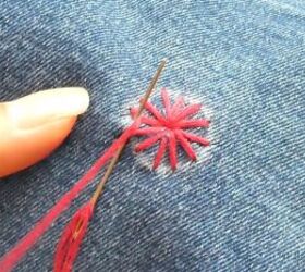 Save Your Favorite Jeans With This Easy Embroidery Hole Repair Hack ...