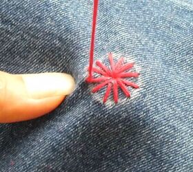 Save Your Favorite Jeans With This Easy Embroidery Hole Repair Hack ...