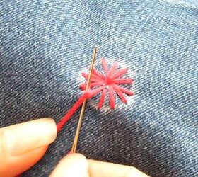 Save Your Favorite Jeans With This Easy Embroidery Hole Repair Hack ...