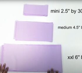 Easy Sewing Tutorial: How to DIY a Scrunchie in 3 Different Sizes | Upstyle