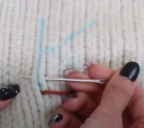 Embroidery Tutorial: How to Personalize Your Favorite Knit Sweater ...