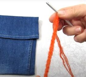 How to DIY a Fun Crossbody Bag From Old Jeans | Upstyle