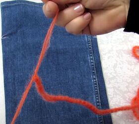 How to DIY a Fun Crossbody Bag From Old Jeans | Upstyle