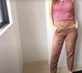 Thrifty Upcycle Tutorial: How to DIY Pants From Curtain Fabric | Upstyle