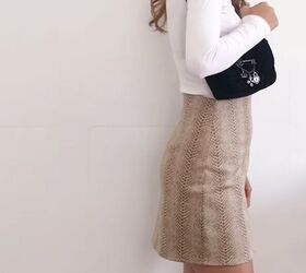 How to DIY an Adorable Mini Skirt | Upstyle