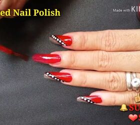 8 Easy Steps to DIYing These Sexy Red Nails for Christmas | Upstyle