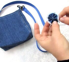 How to DIY a Cute Jean Purse From Old Jeans | Upstyle