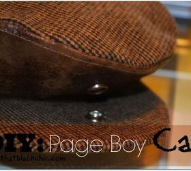 Sew What? A Page Boy Cap That's What! | Upstyle