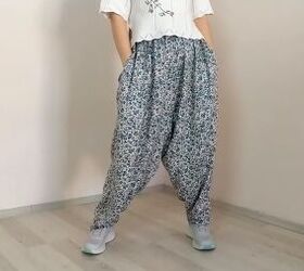 Step-by-step Tutorial: How to Make Harem Pants | Upstyle