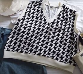 How to DIY a Super Cozy Sweater Vest | Upstyle