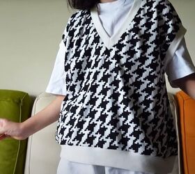 How to DIY a Super Cozy Sweater Vest | Upstyle