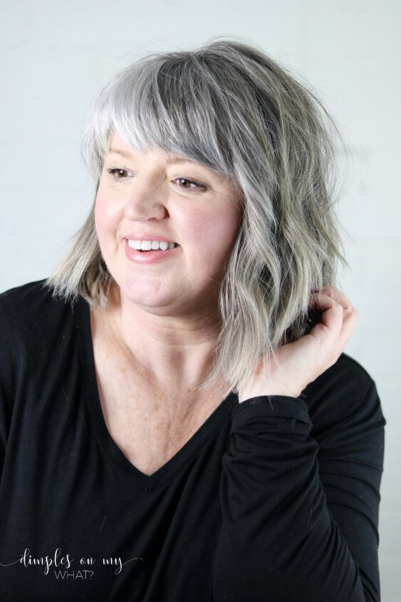 How To Grow Out Gray Hair Without Going Insane Upstyle