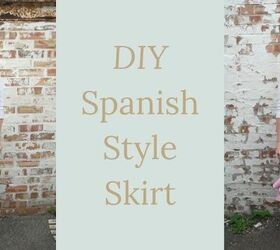 DIY Spanish Style Skirt | Upstyle