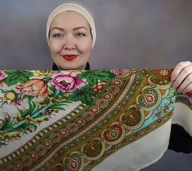3 Easy Ways to Style a Russian Shawl | Upstyle