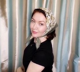 Easy Russian Babushka Scarf Styling Ideas | Upstyle