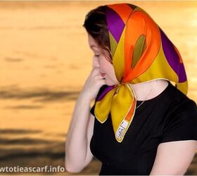 Easy Russian Babushka Scarf Styling Ideas | Upstyle