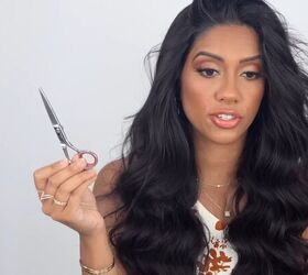 Professional Hair Stylist Tutorial: How to Cut Trendy Curtain Bangs ...