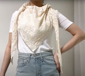 How to DIY a Versatile Scarf Top | Upstyle
