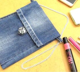 How to DIY a Cute Chain Jean Bag | Upstyle