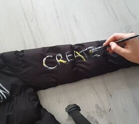 How to Paint an Awesome Puffer Jacket Design | Upstyle