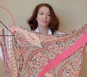 How to Wear a Large Silk Scarf in 3 Easy Ways | Upstyle