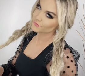 Get the Wednesday Addams Hairstyle WITHOUT Cutting Your Bangs | Upstyle