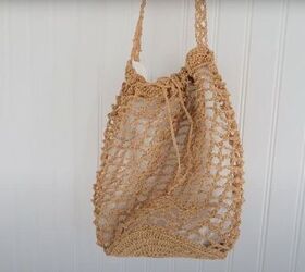 How to DIY a Cute Raffia Bucket Bag | Upstyle