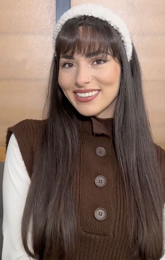 How To Get The Perfect Bangs Without Cutting Your Hair Upstyle