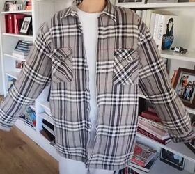 Thrift Flipping Tutorial: How to DIY a Trendy Flannel Shirt | Upstyle