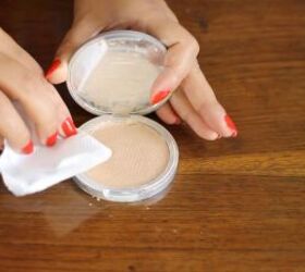 Super Easy Hack: How to Fix Broken Powder Makeup | Upstyle