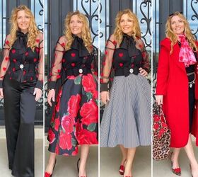 Glam Valentine Outfit Ideas and Cute DIY Heart Shoes to Match Them ...