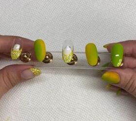 How to Do an Easy Lime Green French Manicure for Spring | Upstyle