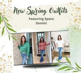 New Spring Outfits With Spanx Denim | Upstyle