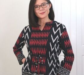 How to Upcycle a Shapeless Muumuu Into a Stylish Boho Top | Upstyle