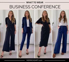 4 GREAT OUTFITS FOR BUSINESS CONFERENCES | Upstyle