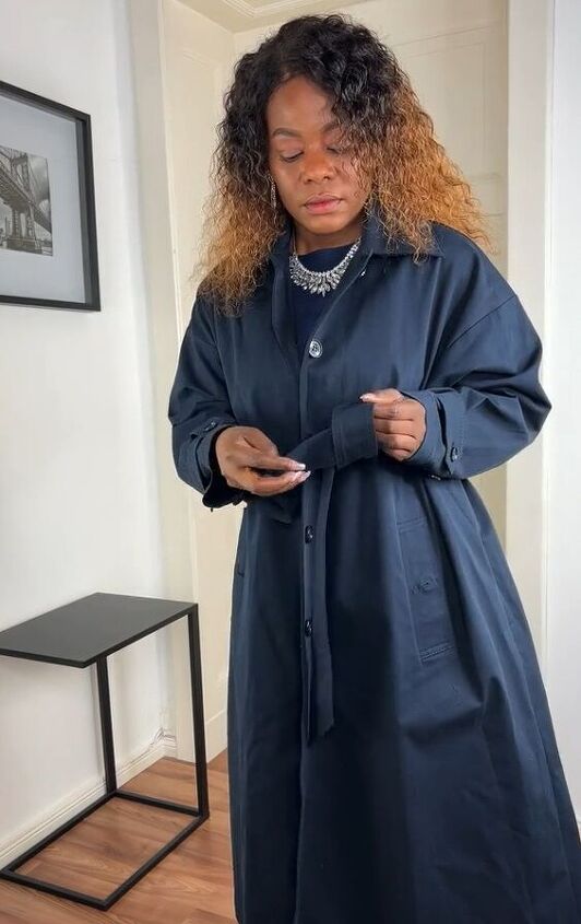 The Simple Way To Tie Your Raincoat Upstyle The Simple Way To Tie Your Raincoat Upstyle