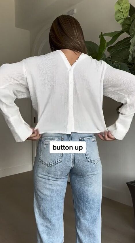 The Viral Button Down Hack Worn 3 Different Ways Upstyle