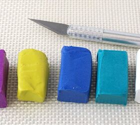 Mosaic Cane Polymer Clay Earrings | Upstyle